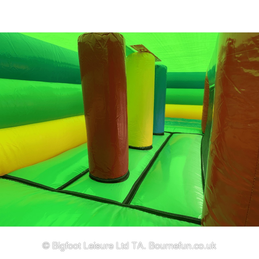 Mega Play Zone With Ski Bridge - Bouncy Castle Hire and soft play in ...